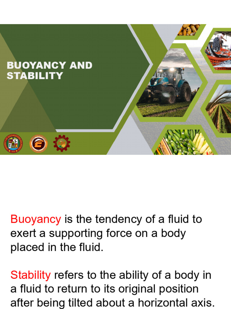 BUOYANCY AND STABILITY | PDF | Buoyancy | Mechanical Engineering