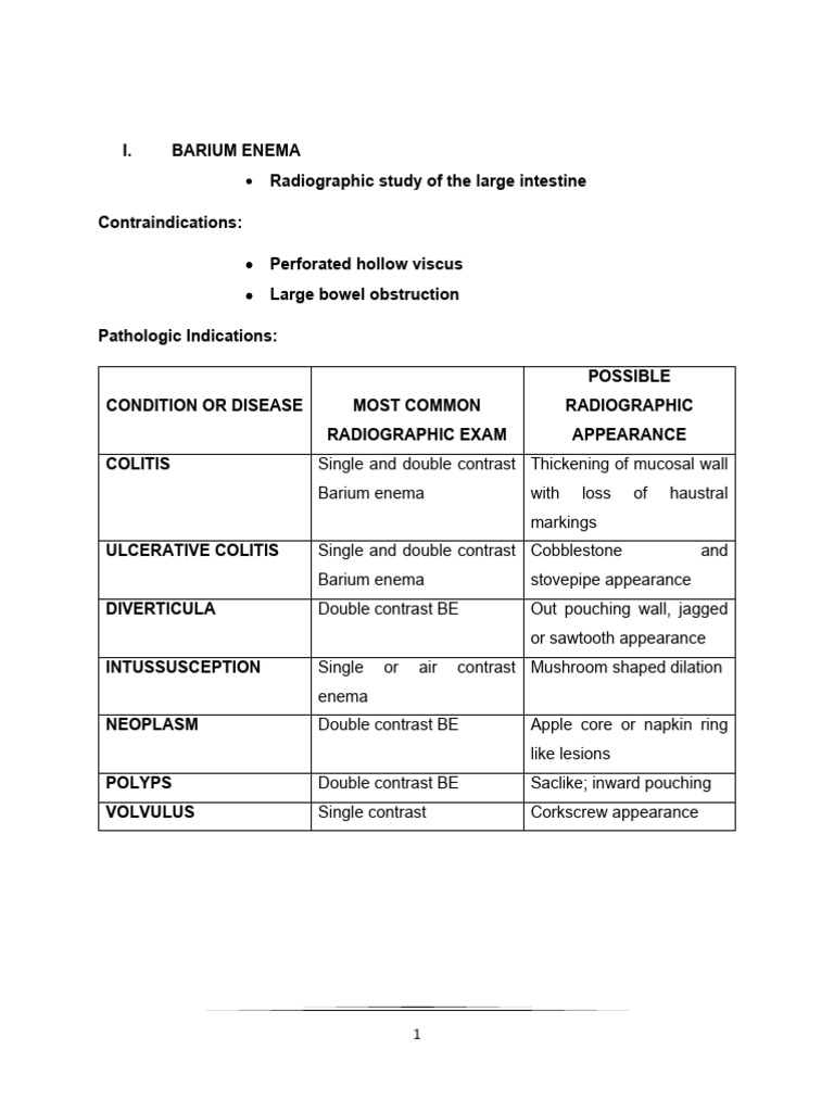 Barium Enema and Biliary System1 | PDF | Gallbladder | Diseases And Disorders