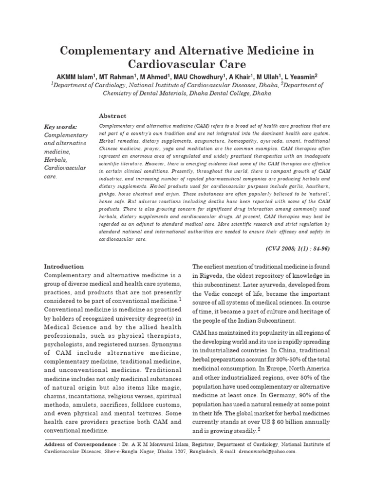 9plementary Medicine Pdf