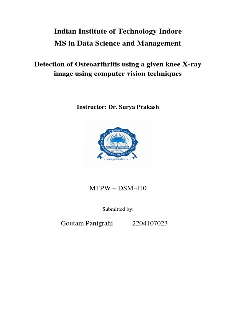 MTPW DSM-410 | PDF | Radiology | Machine Learning