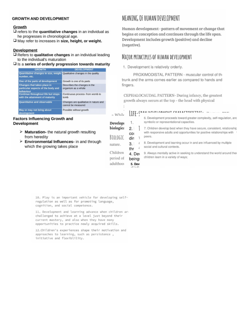 Educ 101 - Human Development | PDF