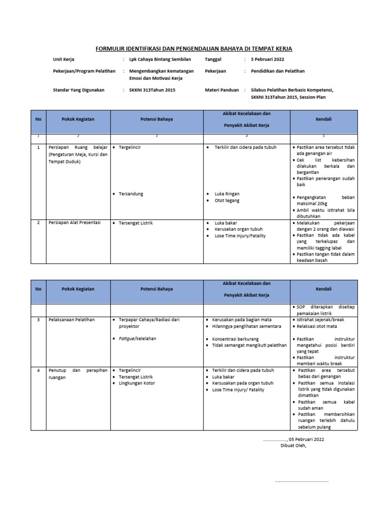 Contoh TUGAS 1 TOT PEB'22. | PDF