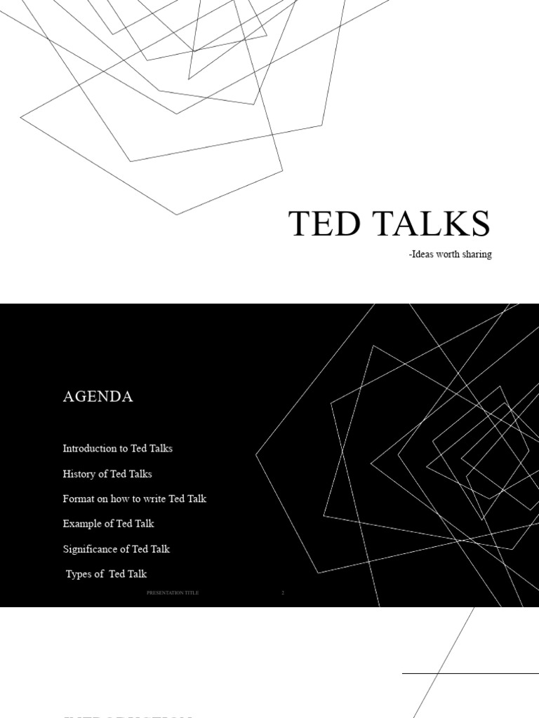 Ted Talks - Lawrence | PDF