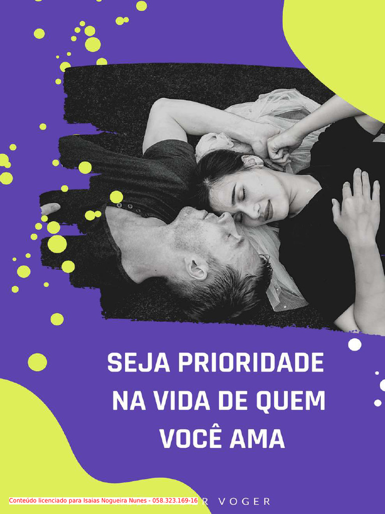 Alexander Voger Seja Prioridade Na Vida de Quem Voc Ama 1 | PDF | Amor | Dor