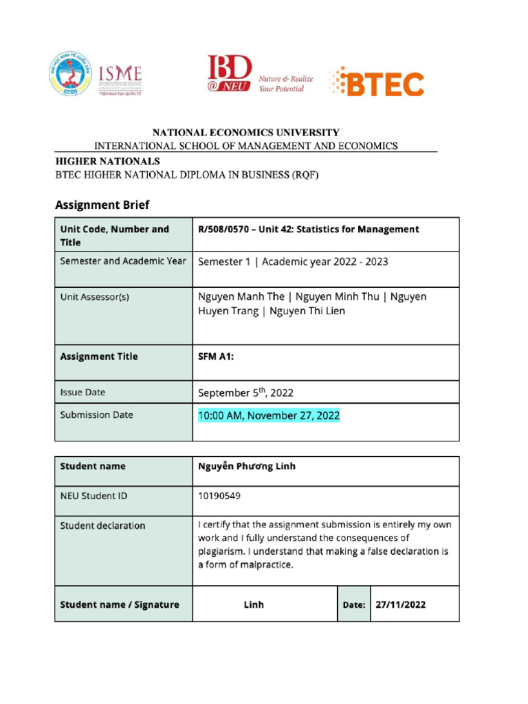 SFM A1.1 | PDF | Statistics | Statistical Inference