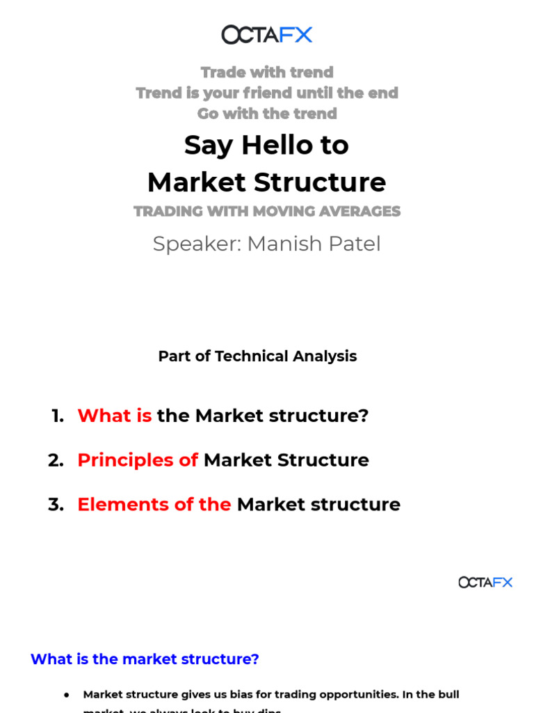 Forex - Market Structure - OctaFX - LTS | PDF | Market Trend ...