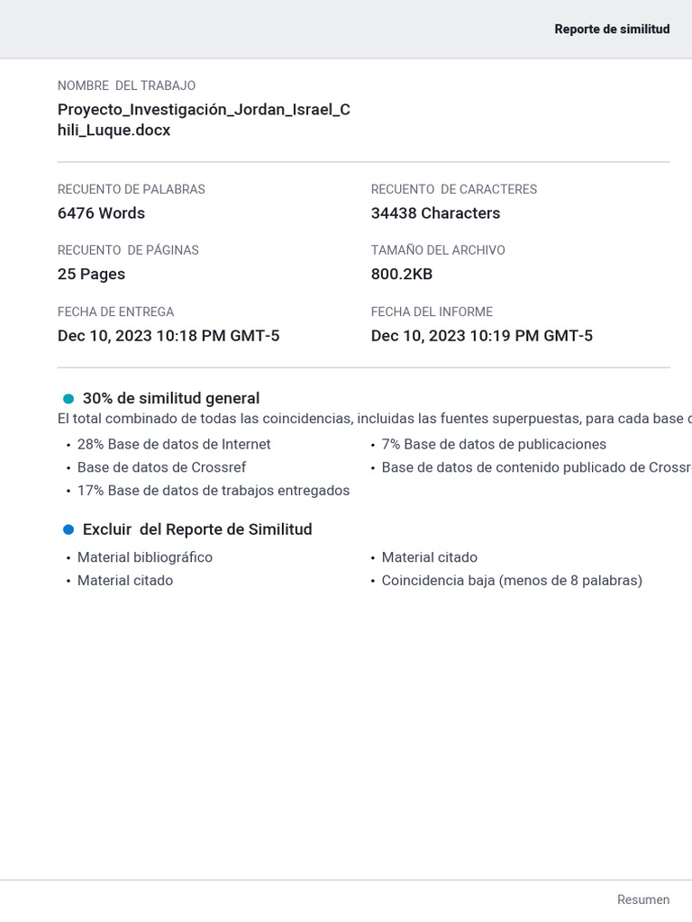 Proyecto Investigación Jordan Israel Chili Luque | PDF | Erosión | Suelo