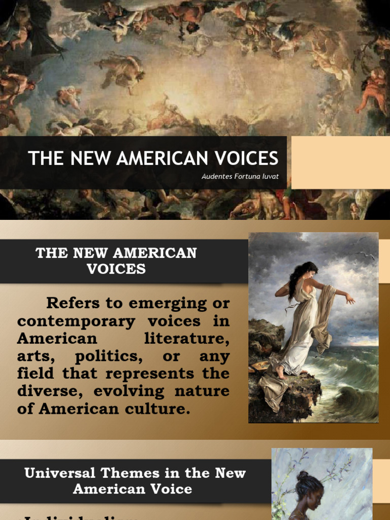 New American Voices in Literature | PDF | Beat Generation