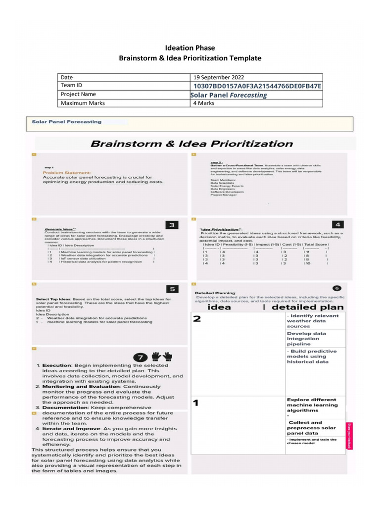 Brainstorming Idea Generation Ideation Phase | PDF Brainstorming Idea Generation Ideation Phase | PDF