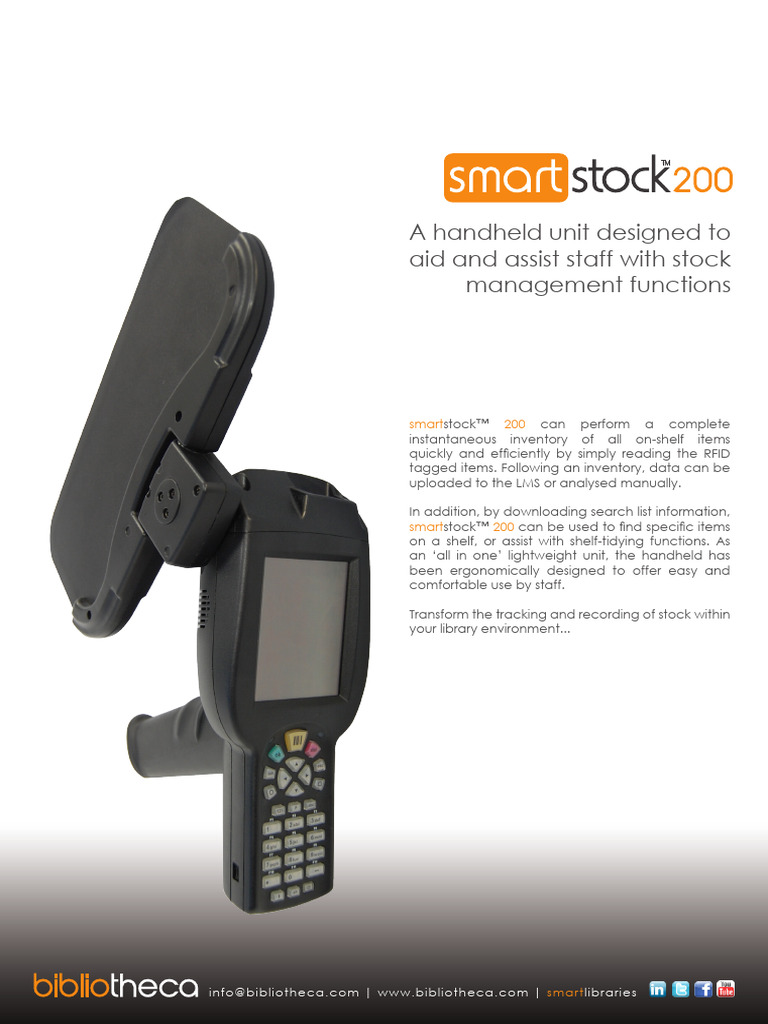 G-LBDA1012EN Smartstock 200 | PDF | Mobile Device | Touchscreen