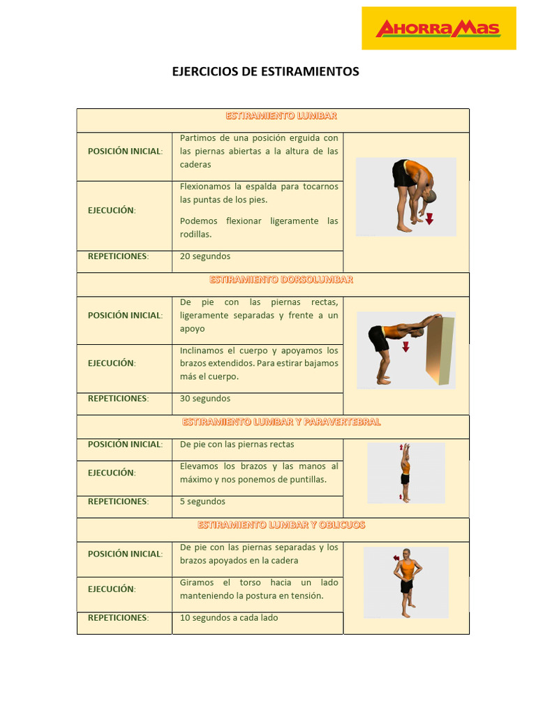 Ejercicios de Estiramientos | PDF | Mano | Codo