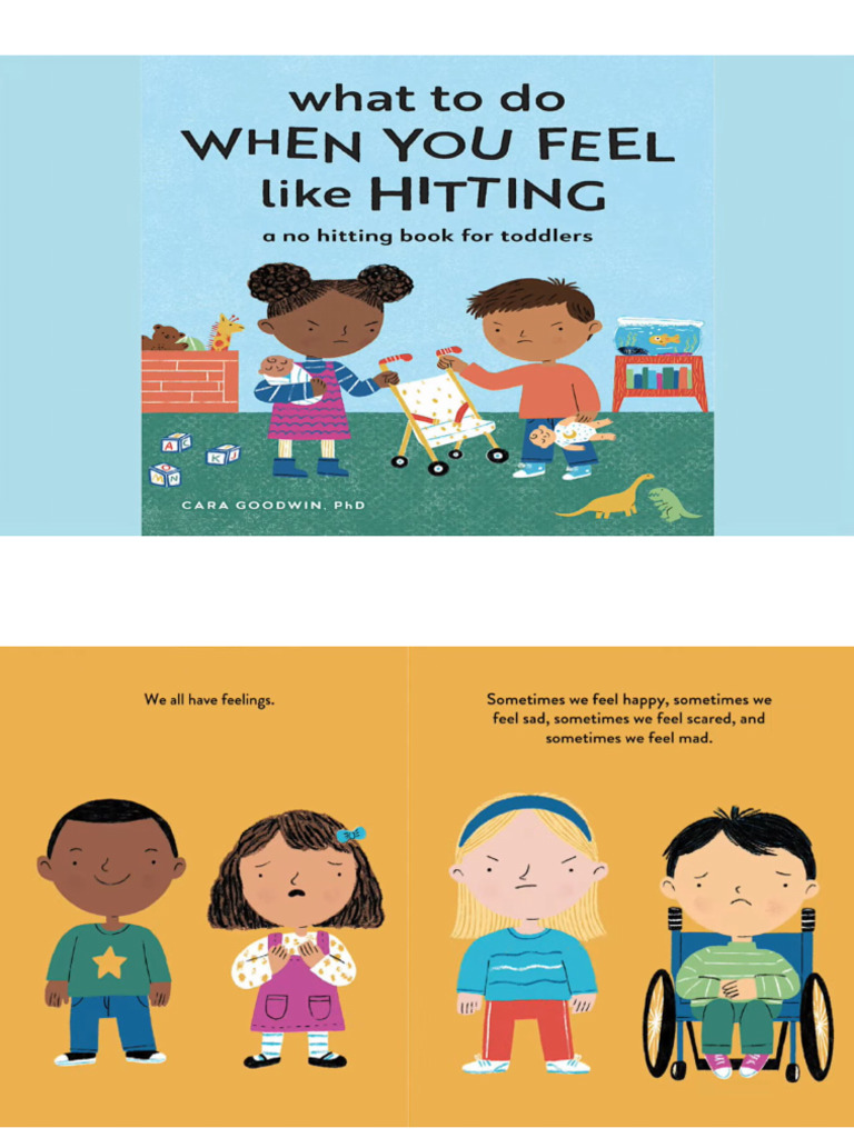 What To Do When You Feel Like Hitting Storybook | PDF