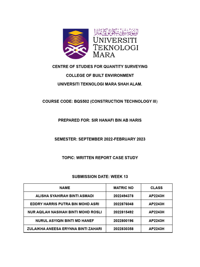 Constech Bqs 502 | PDF | Beam (Structure) | Framing (Construction)