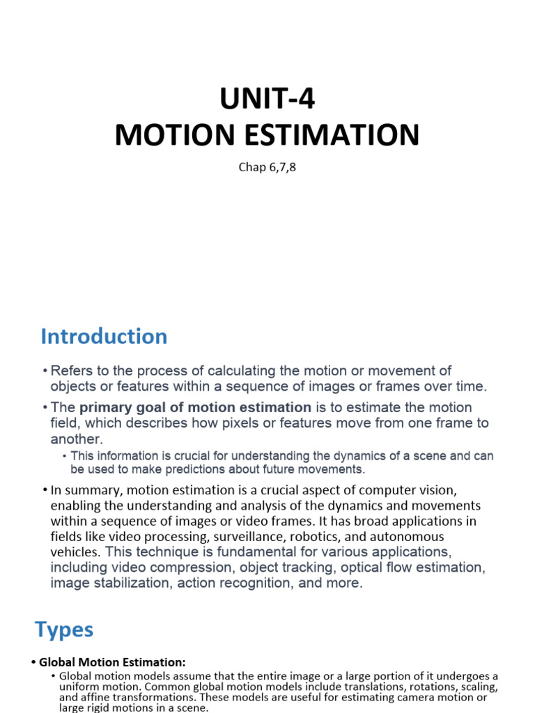Unit 5 | PDF | Computer Vision | Applied Mathematics