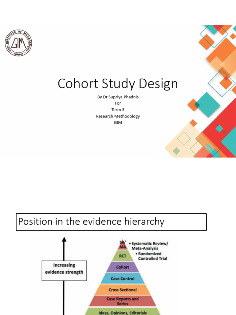 Session 9 - Cohort Study Design | PDF | Cohort Study | Causes Of Death