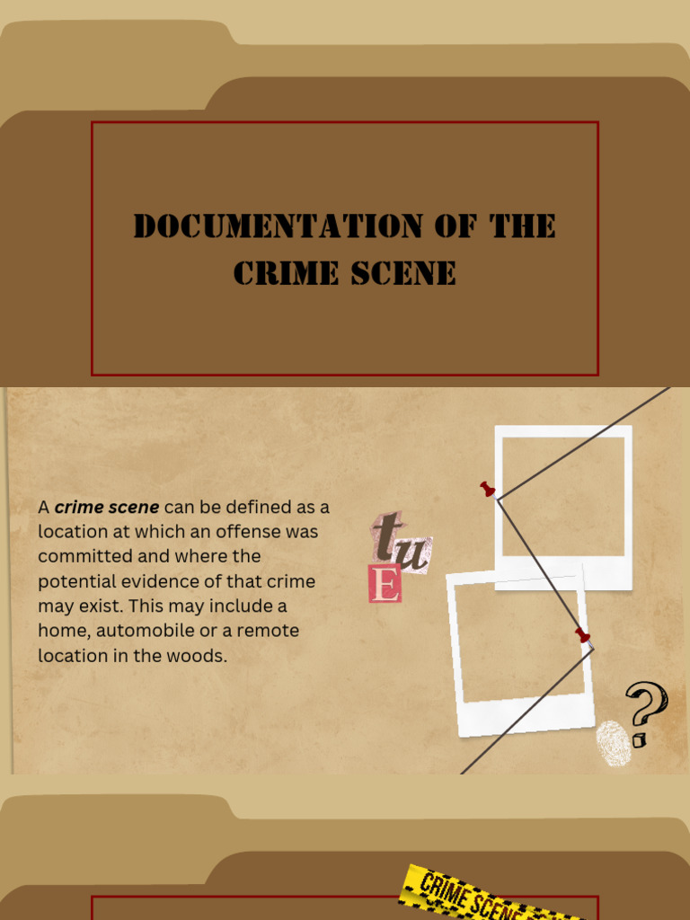 Crime Scene Investigation | PDF | Crime Scene