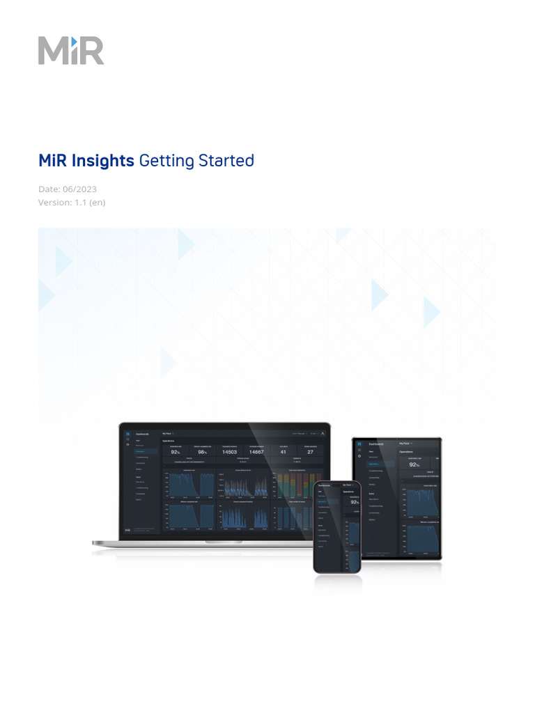 MiR Insights Getting Started 1.1 - en | PDF | Wireless Access Point ...