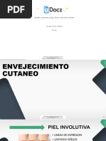 Involución Cutánea | PDF | Piel | Antioxidante