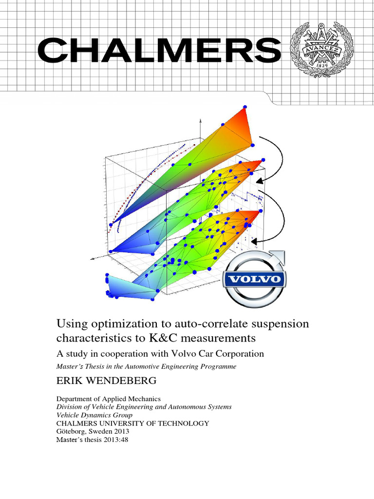 Using Optimization To Auto Correlate Suspension Pdf Mathematical Optimization Simulation