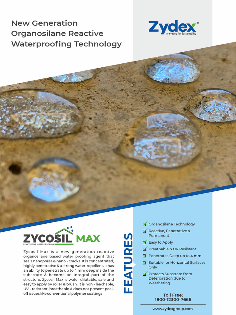 ZycoSil Max Brochure 130623 | PDF | Silicon | Water