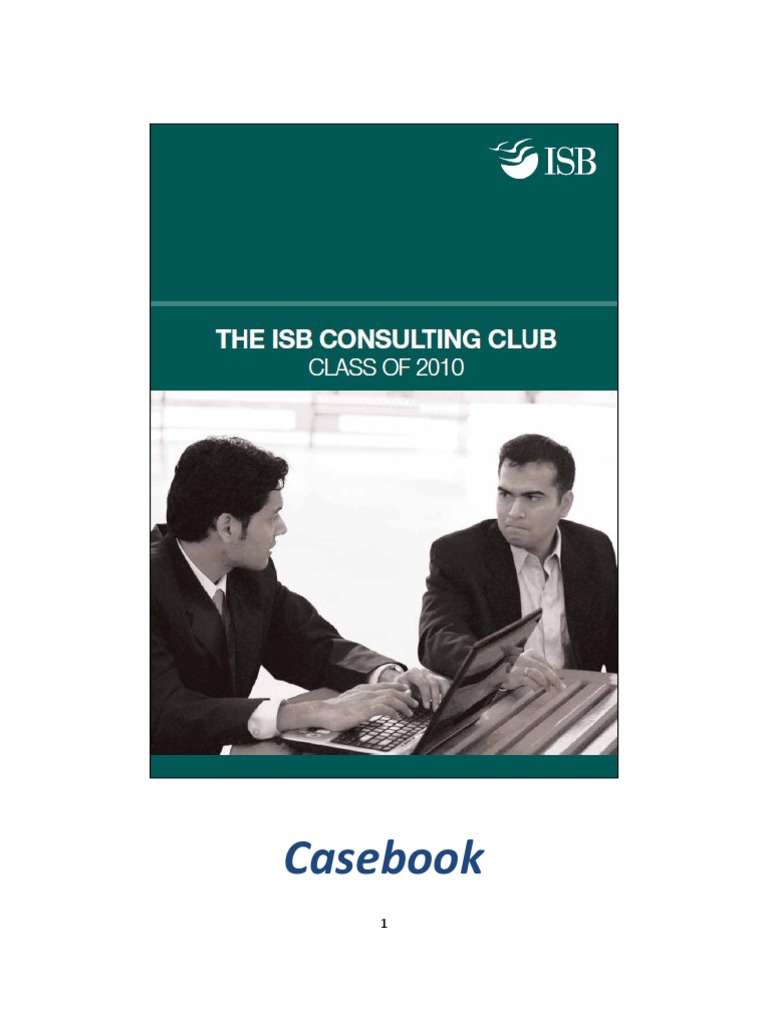 Co2010 Consulting Case Book | PDF