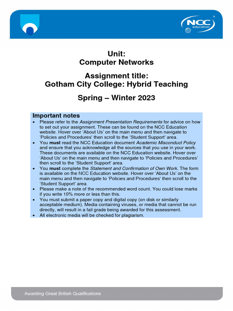 CNassignment | PDF | Computer Network | Ip Address