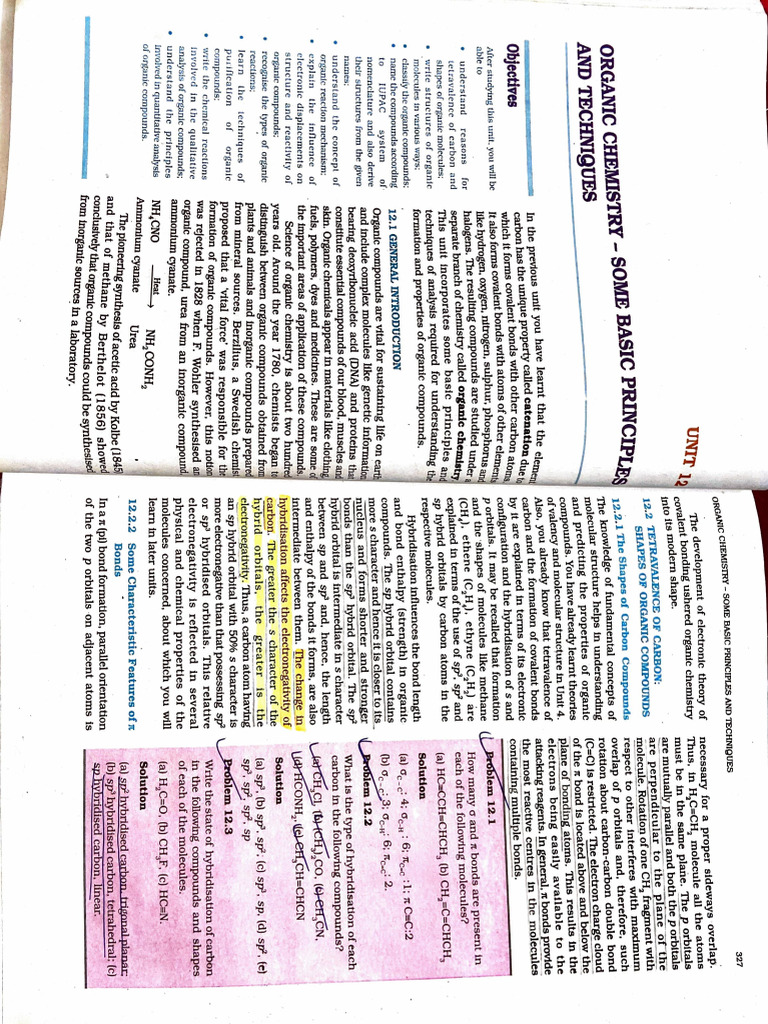 General Organic Chemistry NCERT Marking 11th by Om | PDF