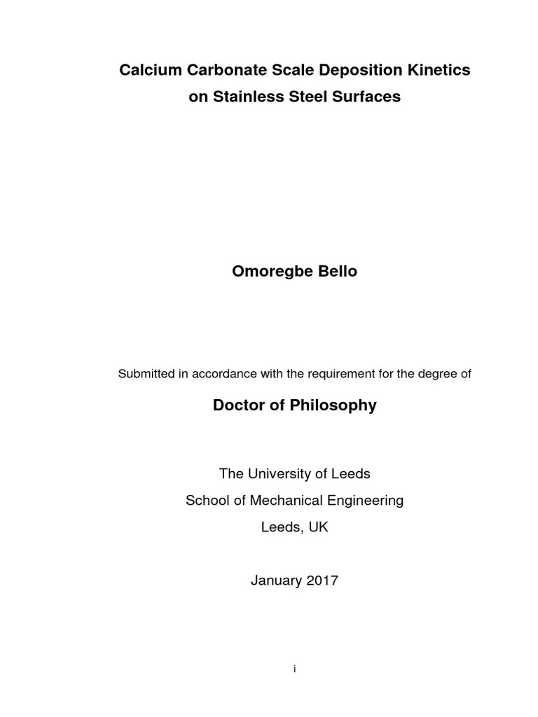 Thesis Final Version | PDF | Crystallization | Nucleation