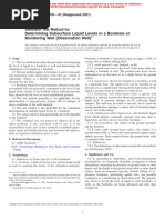 ASTM D5092: Groundwater Well Standards | PDF | Casing (Borehole ...