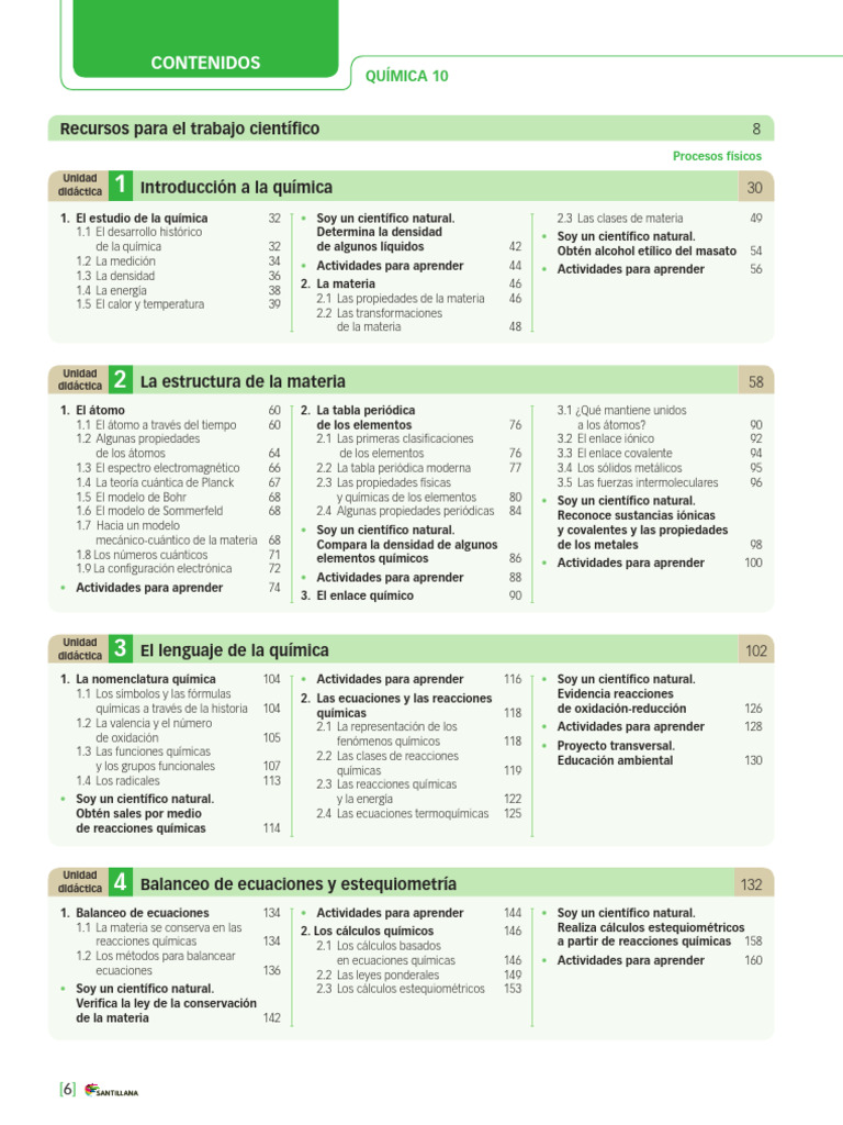 Química 10 Descargar Gratis Pdf Importar Química