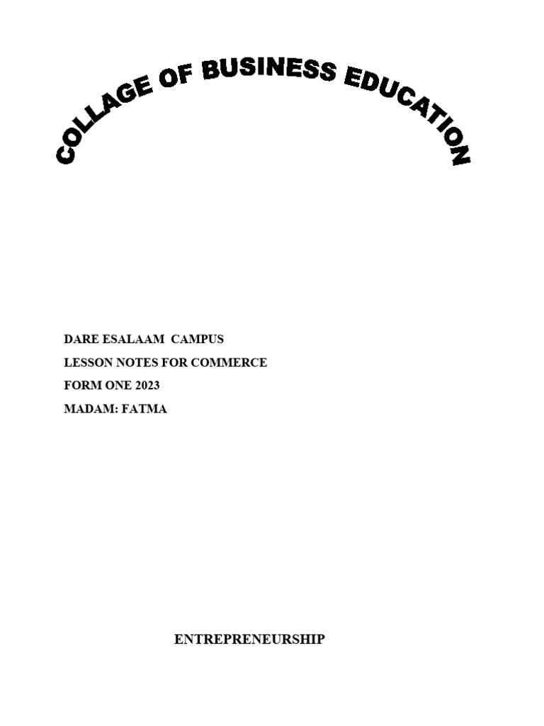 E Commerce Notes Pdf Entrepreneurship Creativity