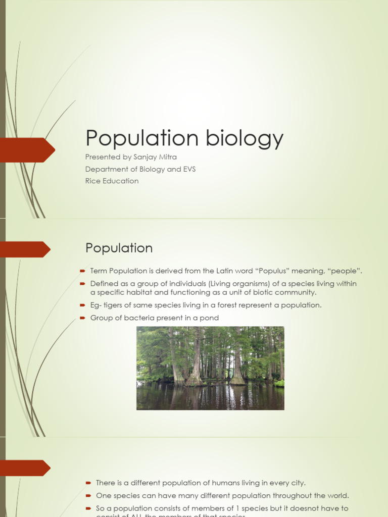 12 Population Biology | PDF | Population Growth | Logistic Function