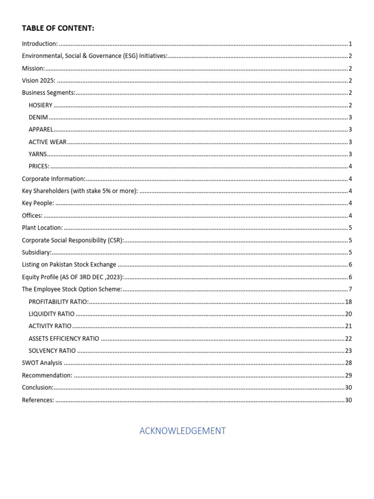 Ibf X Interloop Term Report | PDF | Investing | Inventory
