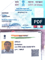 Pan Card PDF | PDF