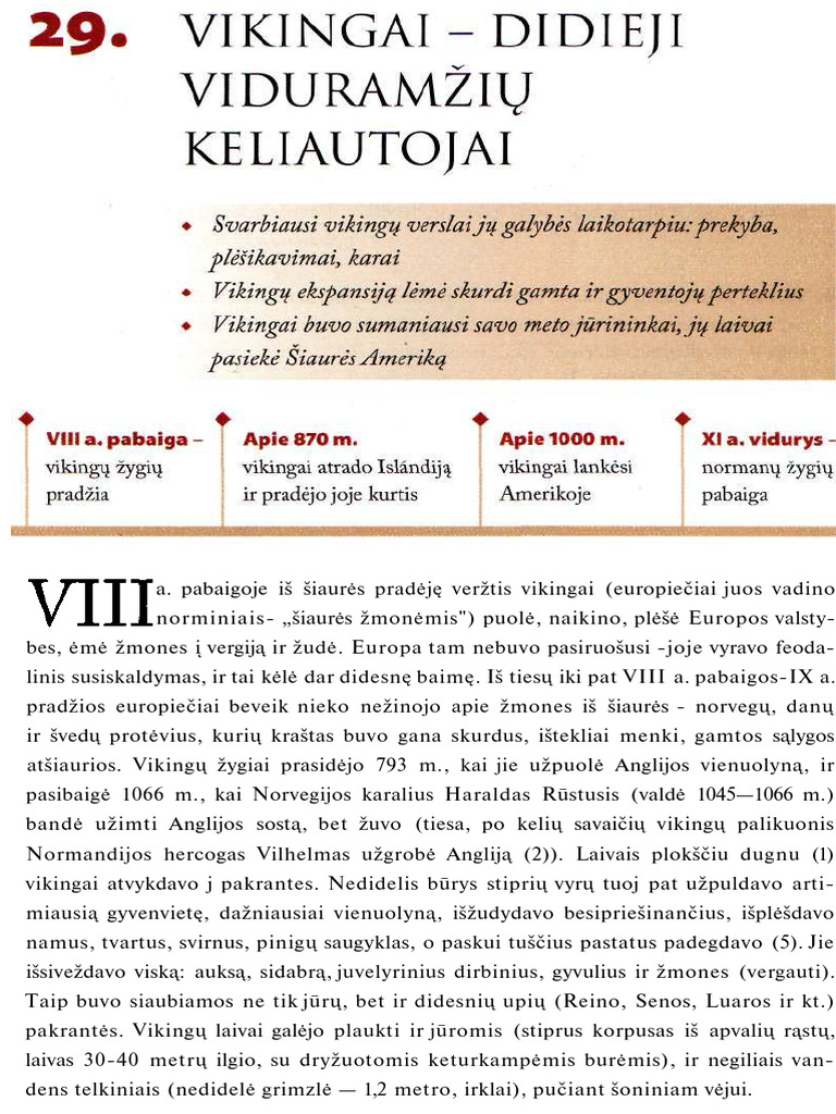 29.vikingai Didieji Viduramžių Keliautojai | PDF