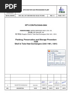 Technical Procedure - Pipeline Preservation PDF | PDF | Corrosion | Pipe (Fluid Conveyance)