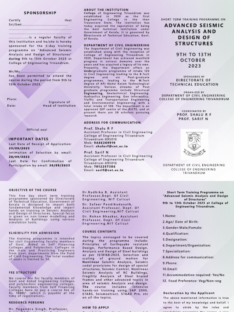 Seismic Analysis Brochure02 | PDF