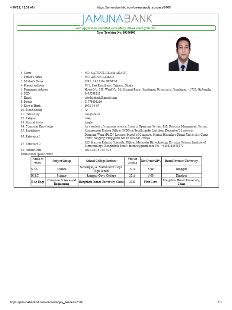 Jamuna Bank Mto | PDF | Bangladesh