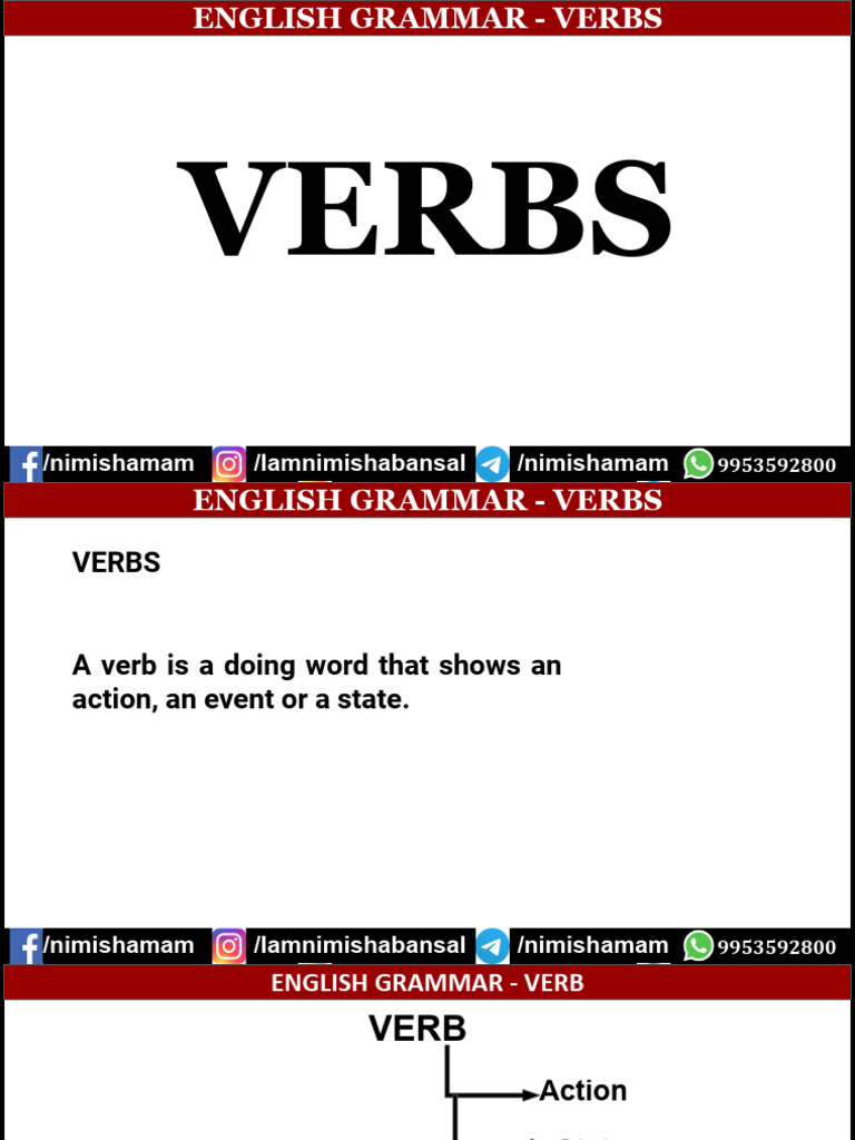 SSC CGL Class-40 Advance Verb Part-2 (29 October 2022) | PDF ...