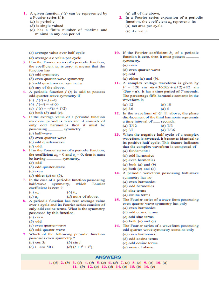 Some Advanced Math Objectives 1 | PDF