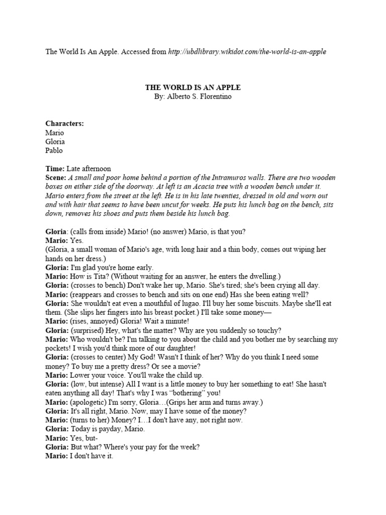 Philippine Drama | PDF | Apple