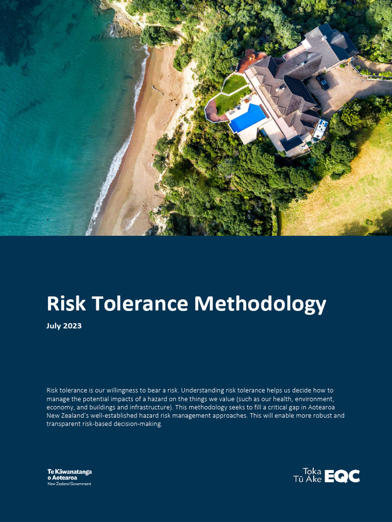 Risk Tolerance Methodology v2 | PDF | Risk | Risk Assessment