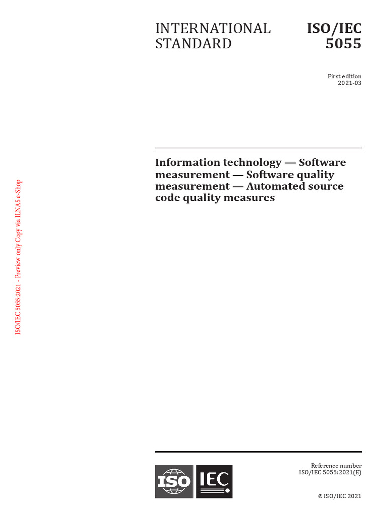 ISO#IEC 5055 2021 (E) - Character PDF Document (EN) | PDF | Pointer ...