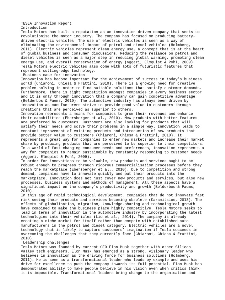 Tesla | PDF | Electric Vehicle | Car