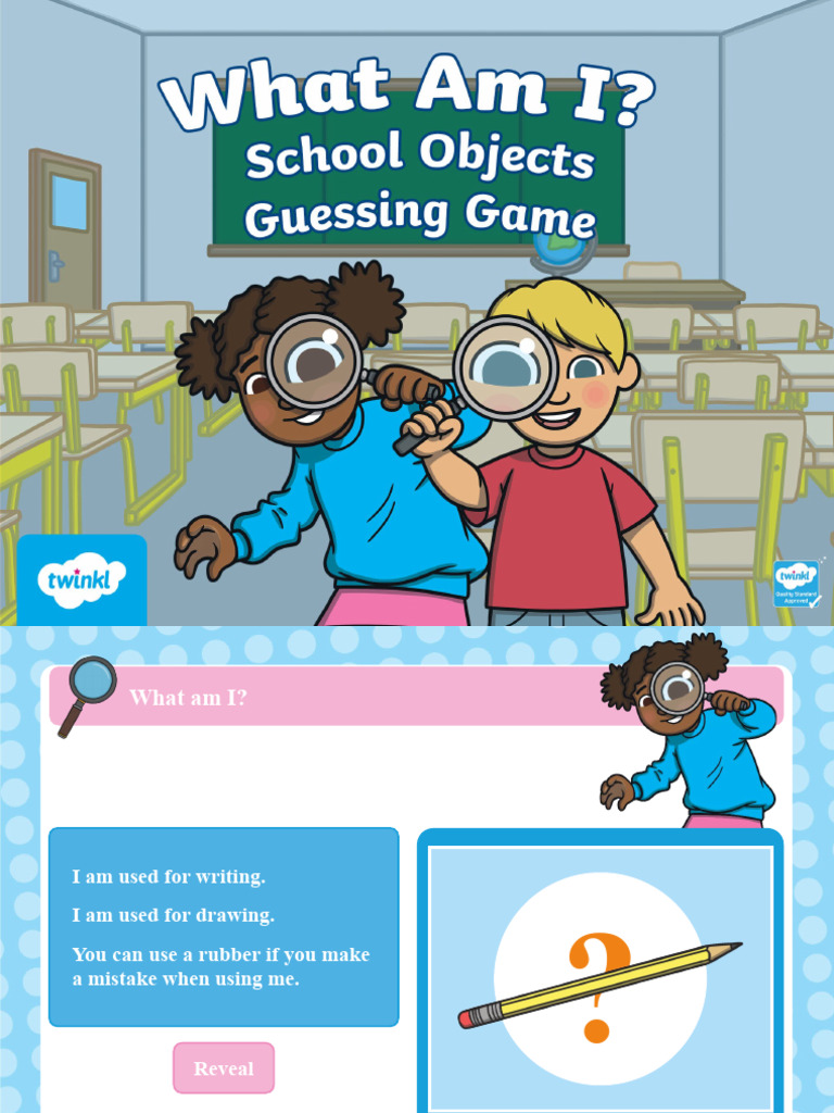 Guessing Game Class Objects | PDF | Language Arts & Discipline | Home ...
