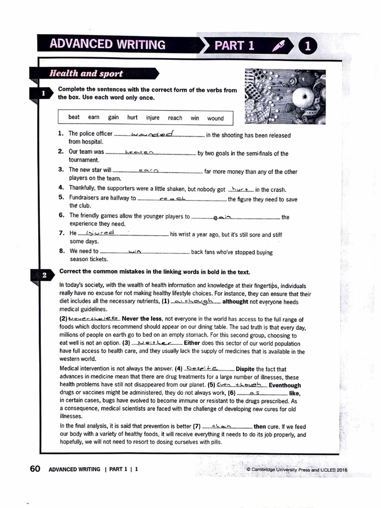 Advanced Writing | PDF