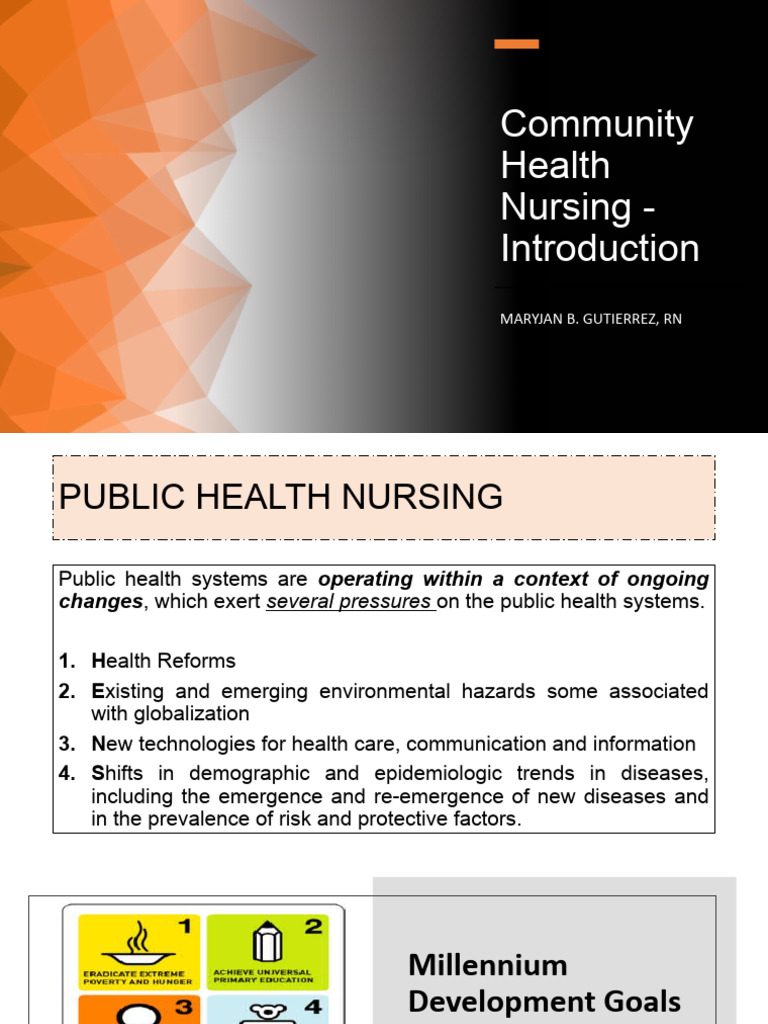 Community Health Nursing - Enhancement | PDF | Preventive Healthcare ...