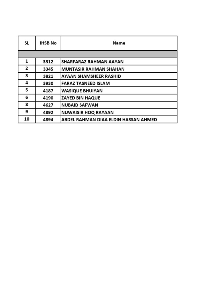 Mark Allocation-HY 1 | PDF