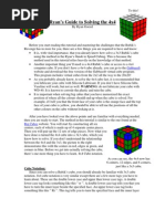 How To Solve A 4x4 Rubik's Cube (Complete Guide) | PDF | Teaching ...