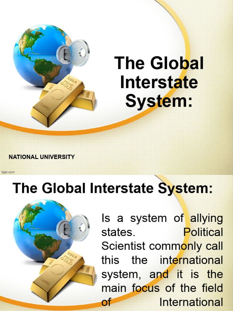 CW - L3.Global Interstate REVISED | PDF | Sovereign State | Diplomacy
